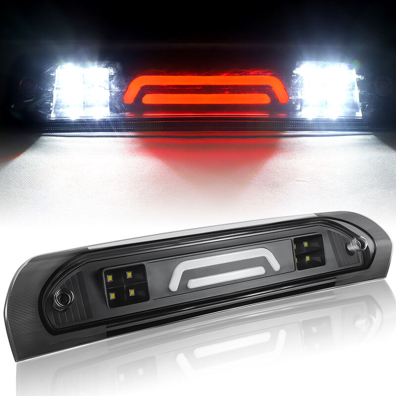 Smoked LED 3rd Tail Lights Brake Lamps For 2002-2009 Dodge Ram 1500 ...