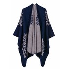 Lady Open Front Cardigan Shawl Cloak Cape Poncho Kimono Blanket Wrap ...