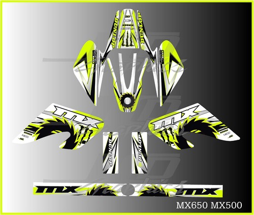 Razor MX500 MX650 graphics kit decals THICK AND HIGH GLOSS ....... | eBay