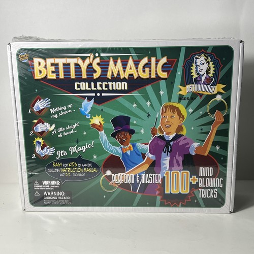 Learn & Climb Betty's Magic Collection Set Master Over 100 Magic Tricks ...
