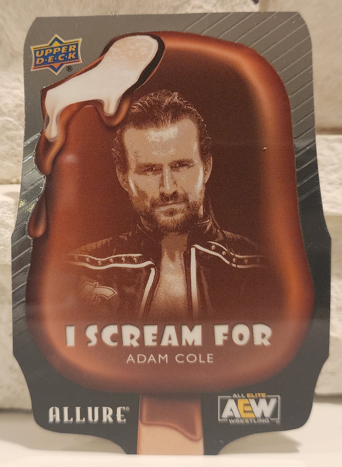 2022 Upper Deck Allure AEW Adam Cole I Scream For Insert | eBay
