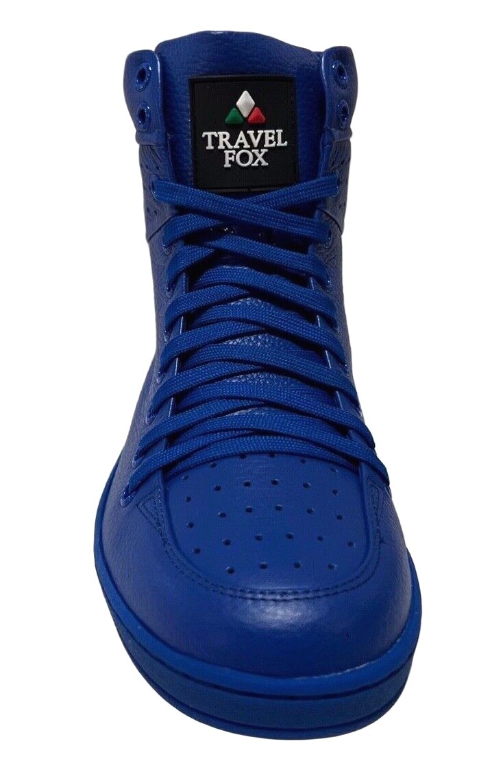 Travel Fox Men's 900's Royal Blue Leather Casual Shoes 916101-105 | eBay