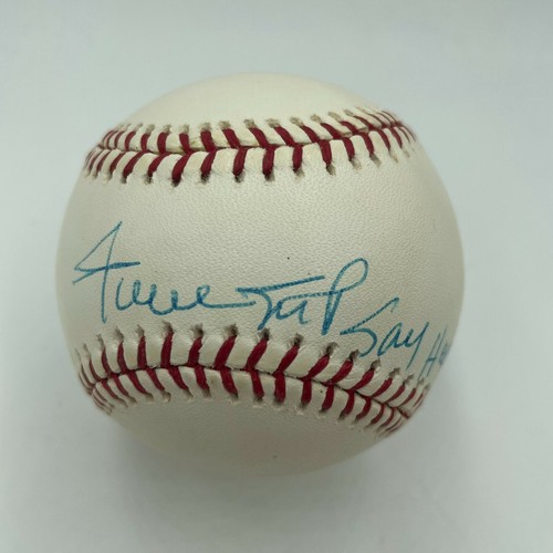 Willie Mays "Say Hey Kid" Signed Inscribed NL Baseball JSA COA Mint ...