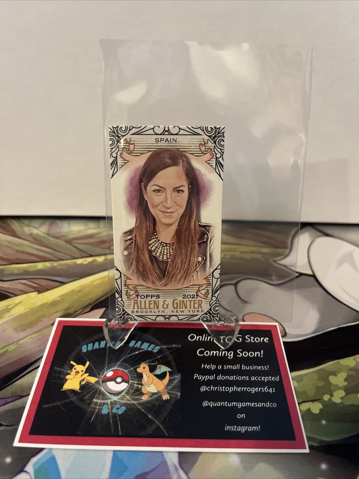 2021 Topps Allen and Ginter Mini Black Border #206 Sarah Spain | eBay