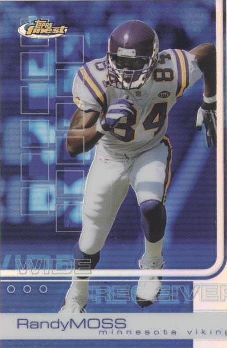 2002 Topps Finest - Randy Moss #22 Refractor /250 for sale online | eBay