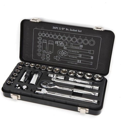 Mechpro Blue Socket Set Metric 3/8In Drive 26pc | eBay