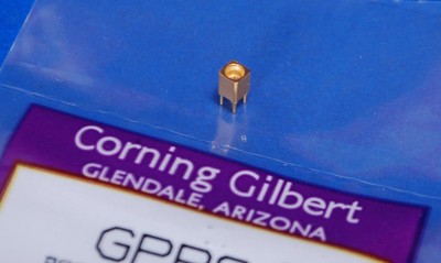 Corning Gilbert 65GHz GPPO Male PCB Mount w/ 4 Leg Thru Hole Full ...