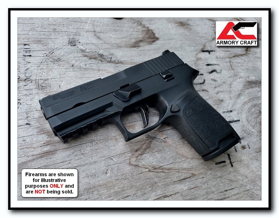 Premium Adjustable Flat Trigger For Sig Sauer P250 by Armory Craft | eBay