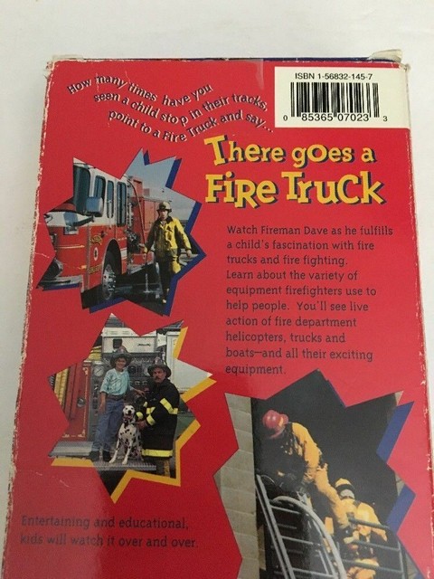 There Goes a Fire Truck (VHS, 2003, Includes Toy) for sale online | eBay