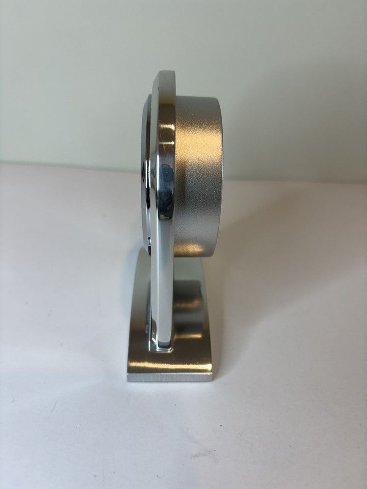 Seiko Westchester Executive Alarm Clock, Gray Analog, Quartz QHE163SLH ...