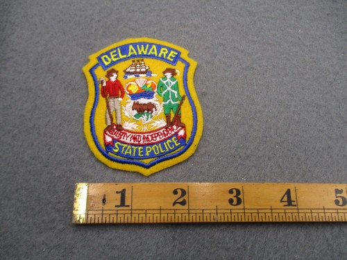 Delaware State Police Patch Small Hat Size T4 | eBay