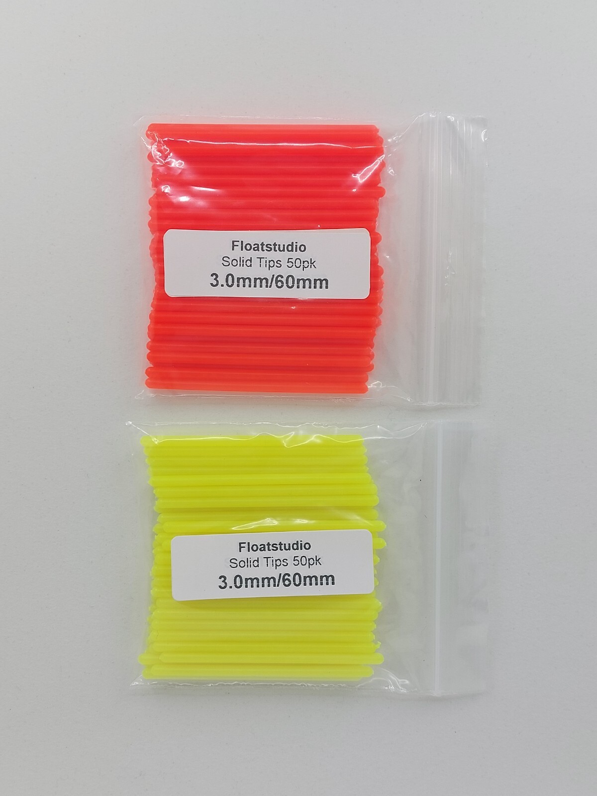 Solid Plastic Pole Float Tips 1.0mm - 3.0mm (Pole float making ...
