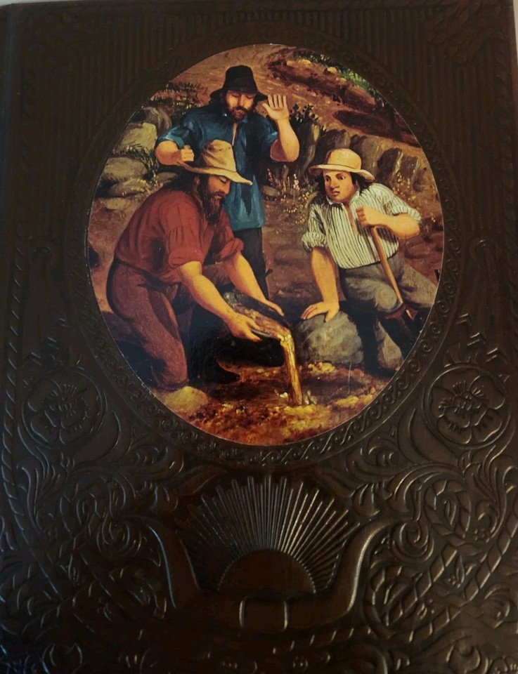 Time Life Collection Lot of 8 Old West Leatherette Hardcover Books | eBay