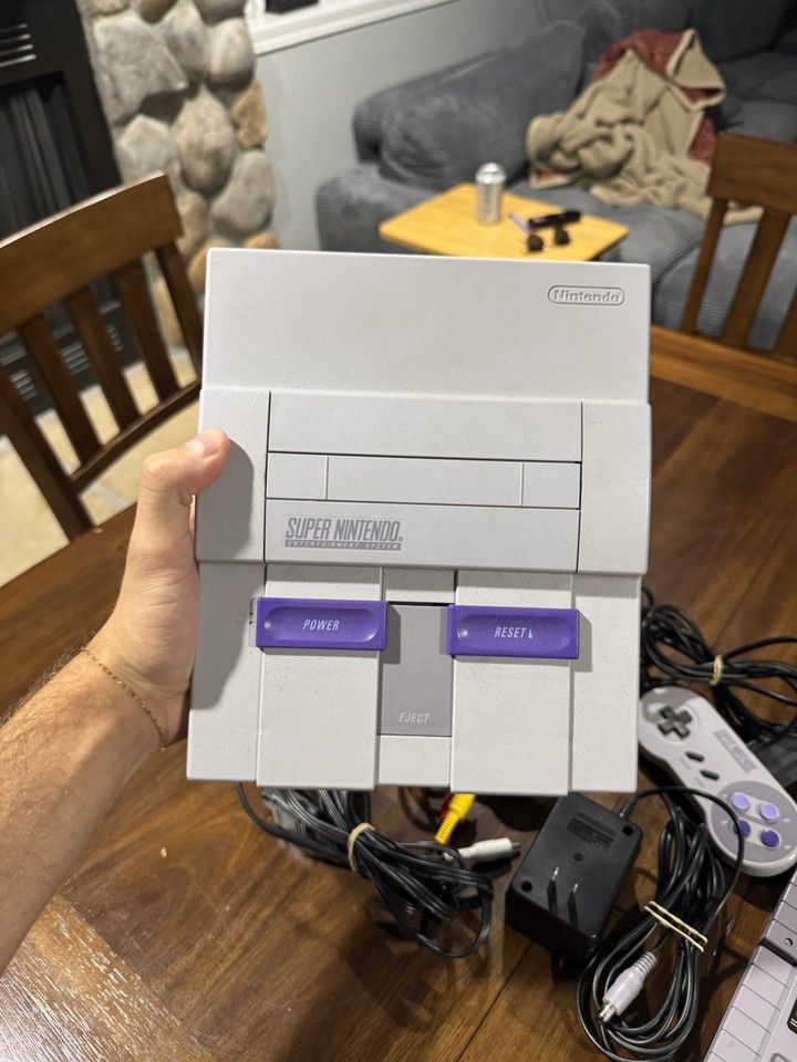 Super Nintendo SNES Console with Controllers and Game Bundle | eBay