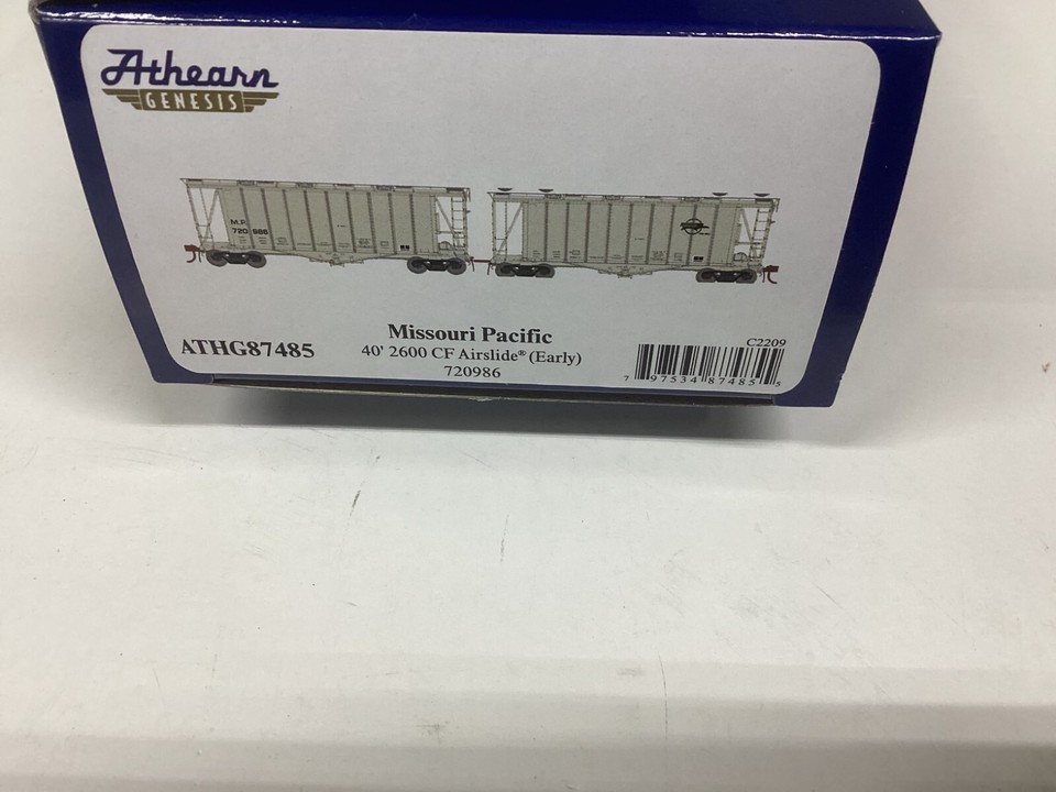 Athearn Genesis #G87485 HO scale "MP" 40' 2600 CF airslide hoppers Rd ...