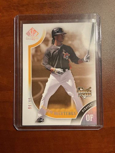 2009 SP Authentic Andrew McCutchen #132 COPPER Rookie Card - Serial ...