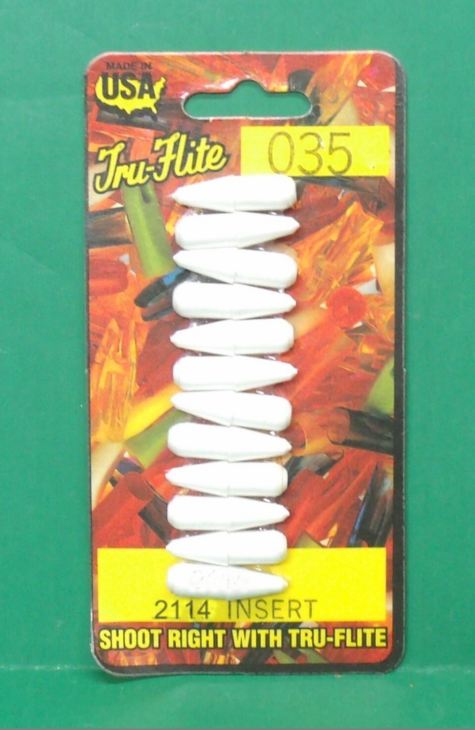 Tru-Flite Nock Inserts for 2114 Aluminum Arrows -Repair Damaged Arrows ...