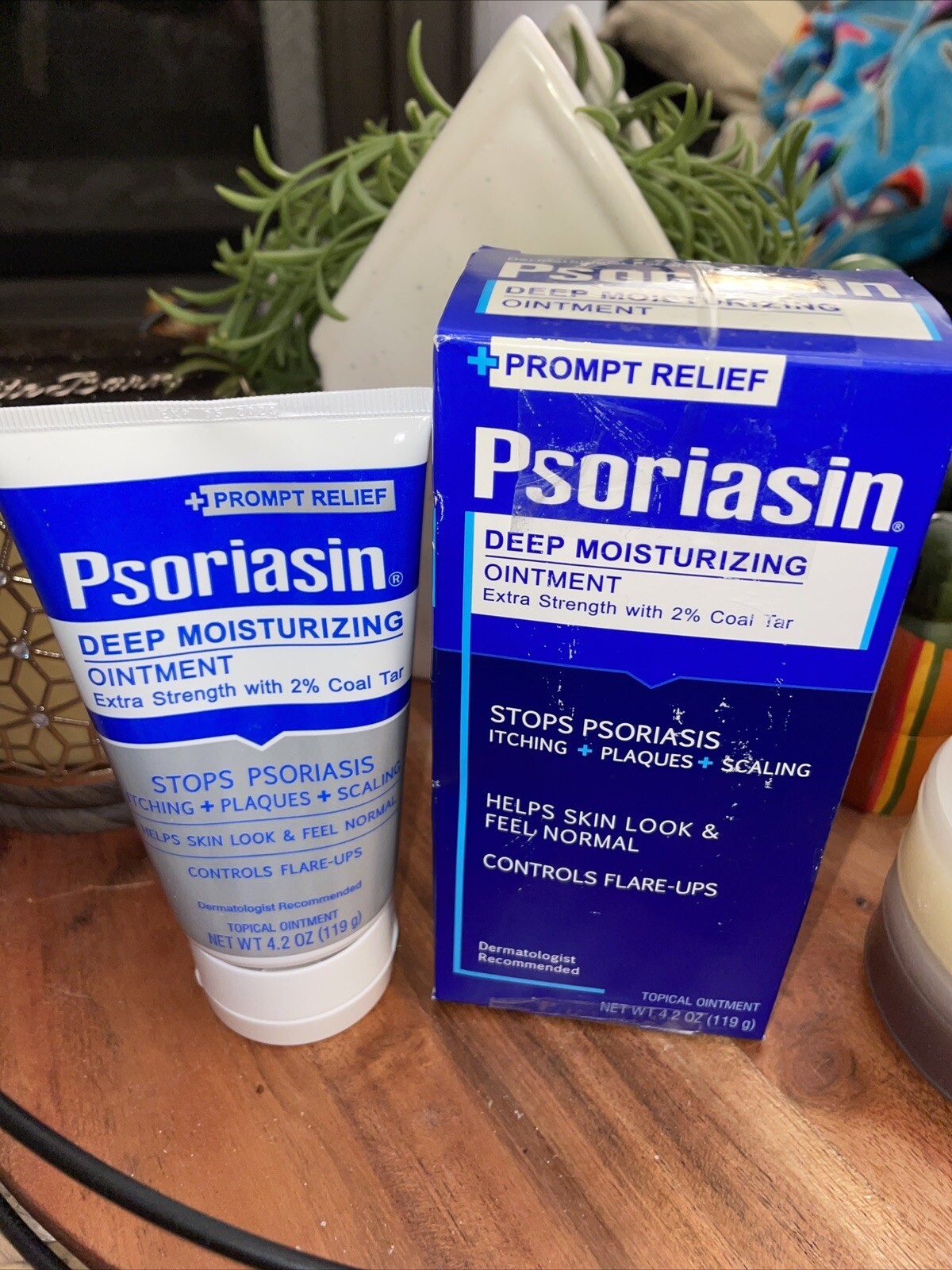 Psoriasin Deep Moisturizing Ointment 4.2 oz Extra Strength 2% Coal Tar ...