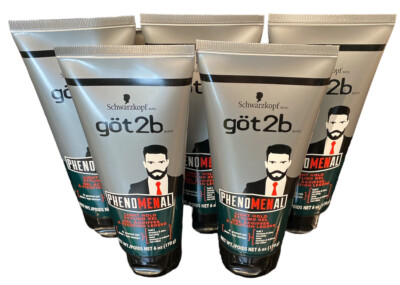 5 X Got2b Phenomenal Light Hold Styling Gel Schwarzkopf Men | eBay