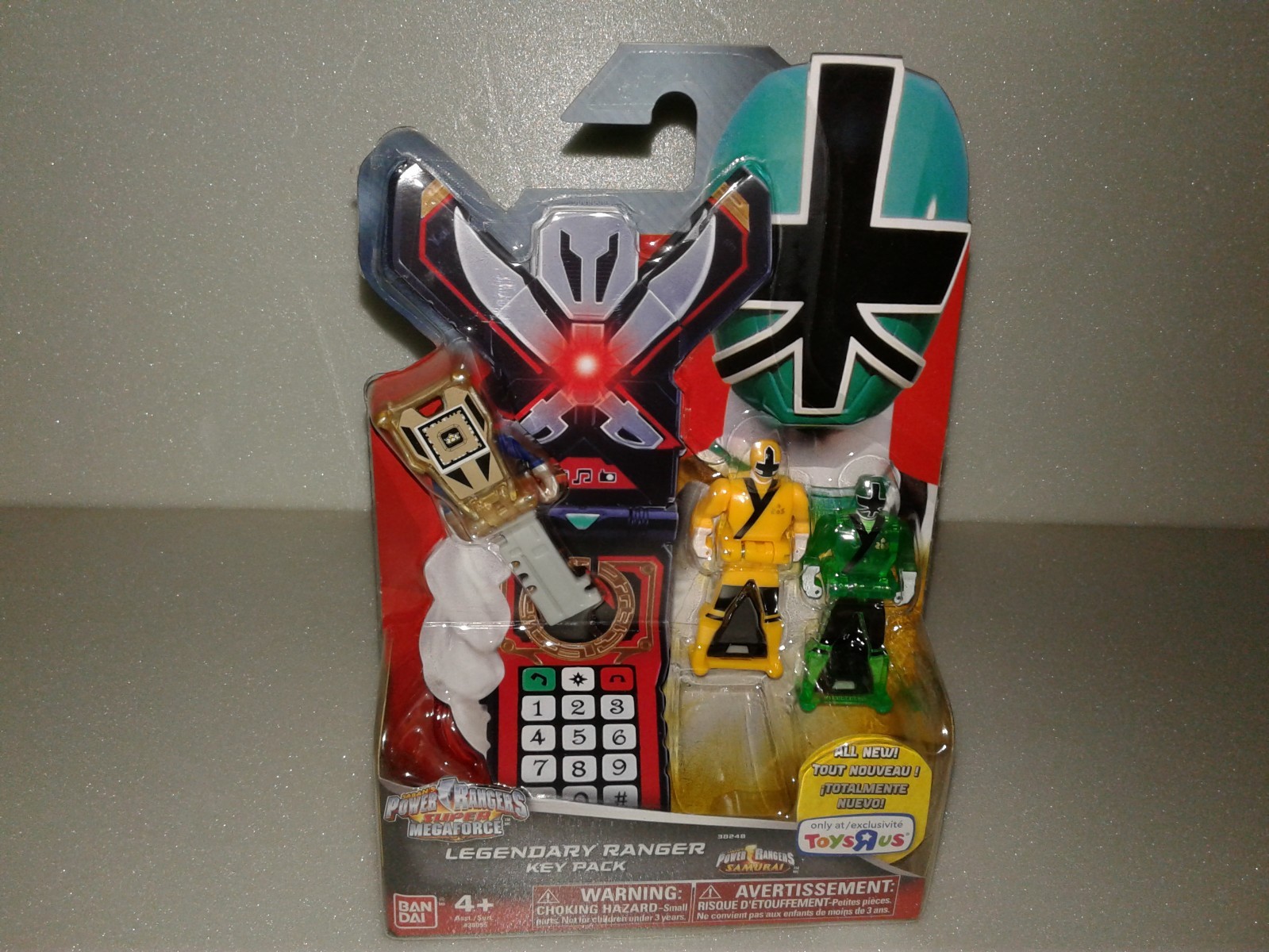 Power Rangers Super Megaforce Sixth Ranger Keys