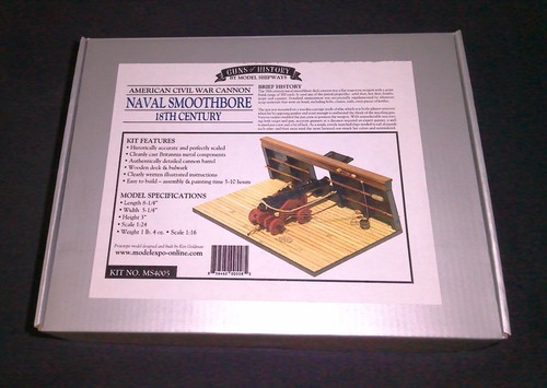 NEW Guns Of History Civil War Cannon Naval Smoothbore Deck Gun Model ...