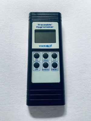 VWR Traceable Digital Hygrometer ~ 33519-050 | eBay