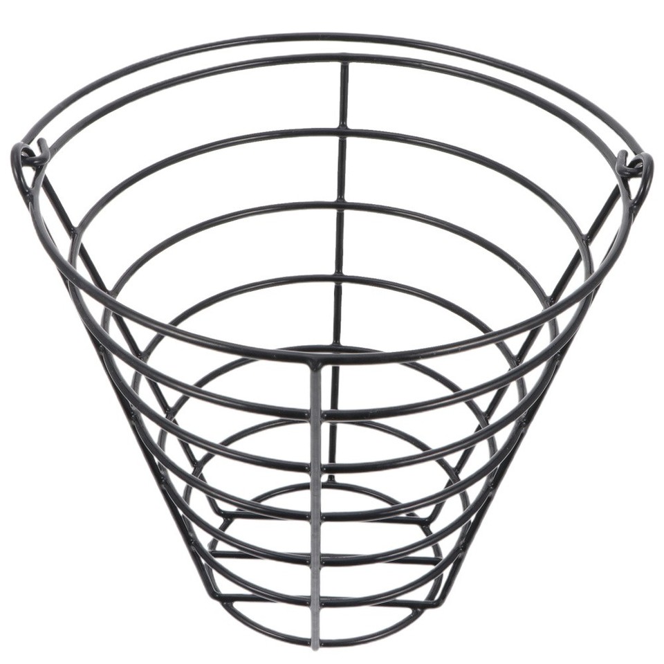 Ball Basket Metal Ball Container with Handle 50 Balls Storage Basket ...