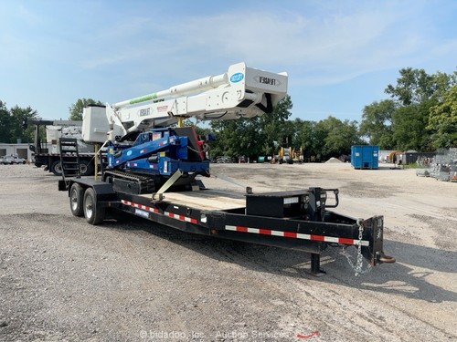 2017 Skylift 61' Self Propelled Articulating Arborist Boom Lift Trailer ...