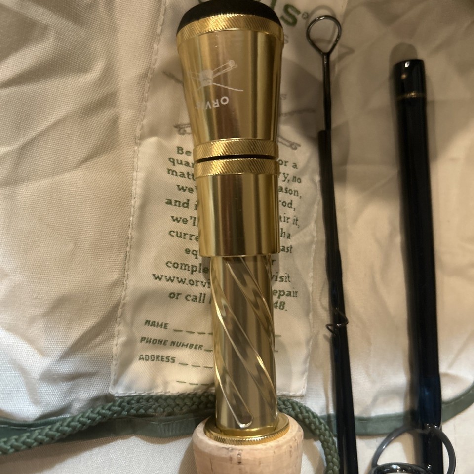 Orvis T3 9’ 5 Oz 8wt. Line 9.5 Tip Flex 4pc Fly Rod w/ Sock & Tube ...