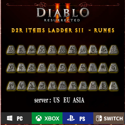 D2R Items Ladder S11 - Rune🌟 PC PS4 PS5 XBOX SWITCH Diablo 2 ...