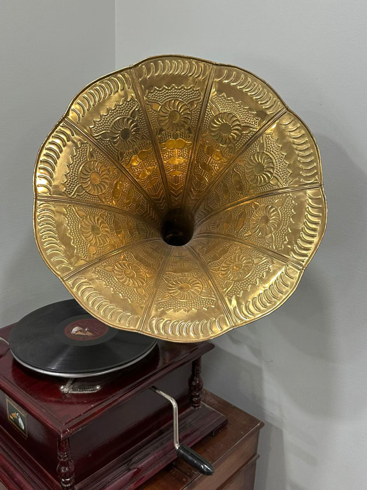 HMV Gramophone Fully Functional Working Phonograph, win-up record ...