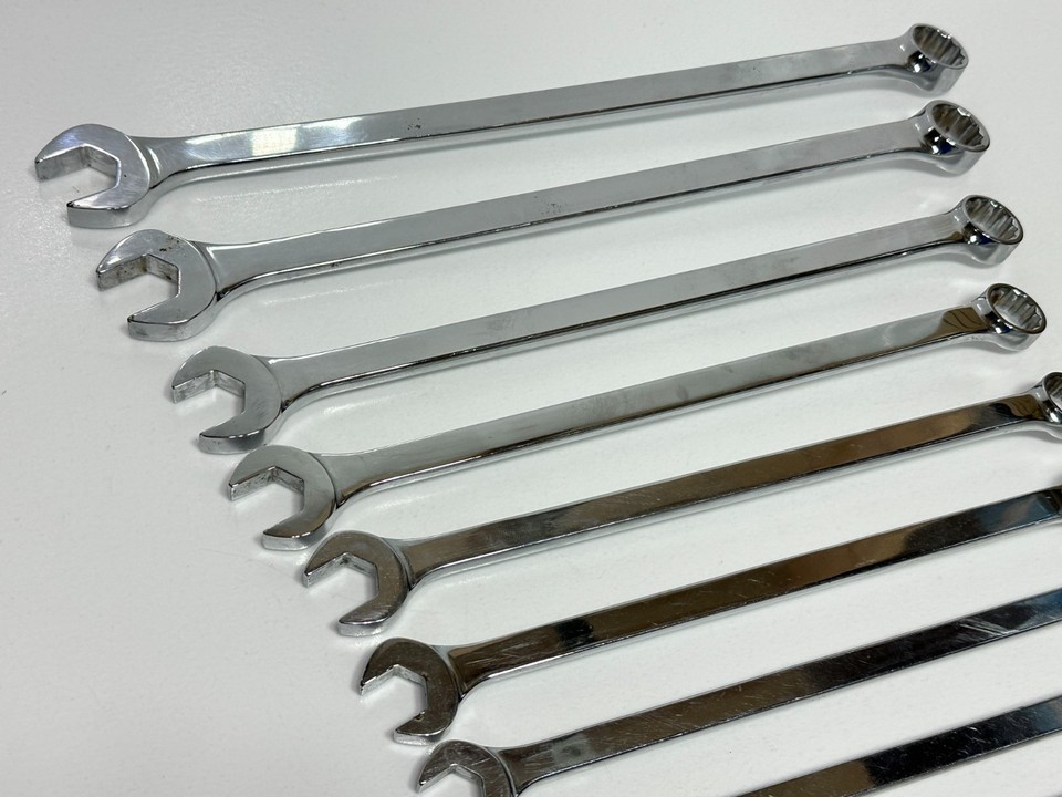 Cornwell USA WCM112LST 12pc Metric 8-19mm Extra Long Combination Wrench ...