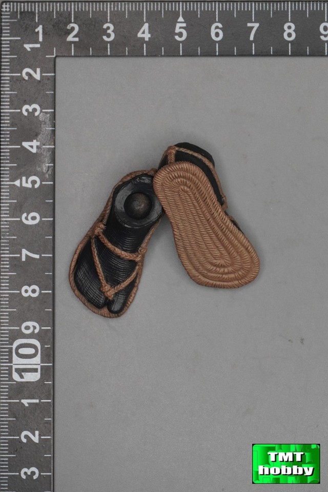 1:6 Scale 101TOYS KN020 Ghost of Tsushima Samurai A - Sandals (PEG TYPE ...