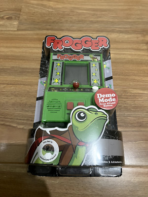 Frogger Mini Handheld Arcade Game by Konami With Original Box Tested ...