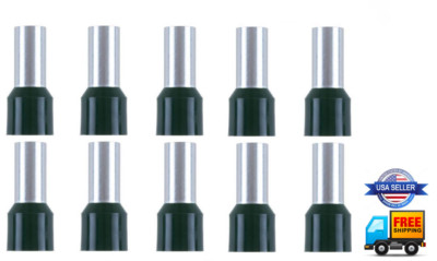 10pcs 0 Gauge Wire Ferrule Amplifier Ferrules 0 AWG Tin Copper Amp | eBay