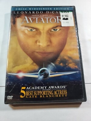 The Aviator (DVD, 2005, 2-Disc Set, Widescreen Edition) NEW D6 | eBay
