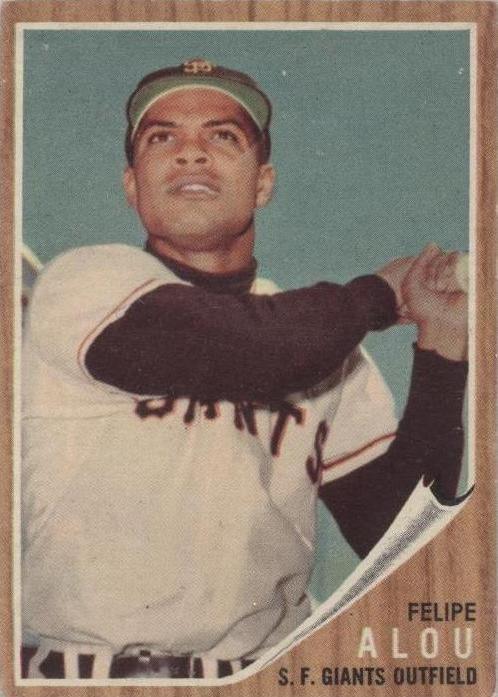 1962 Topps - Felipe Alou #133 Green Tint for sale online | eBay