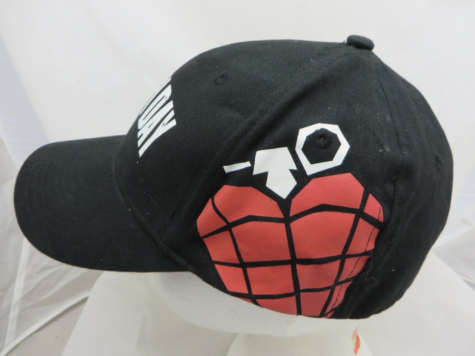 Green Day baseball cap hat adjustable flex concert reprise records ...