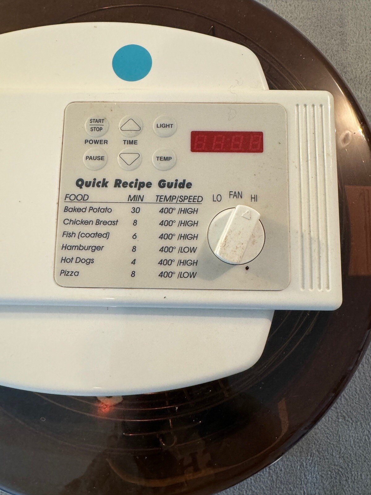 Nesco American Harvest Jet-Stream Oven With Digital Timer Model JS3500T ...