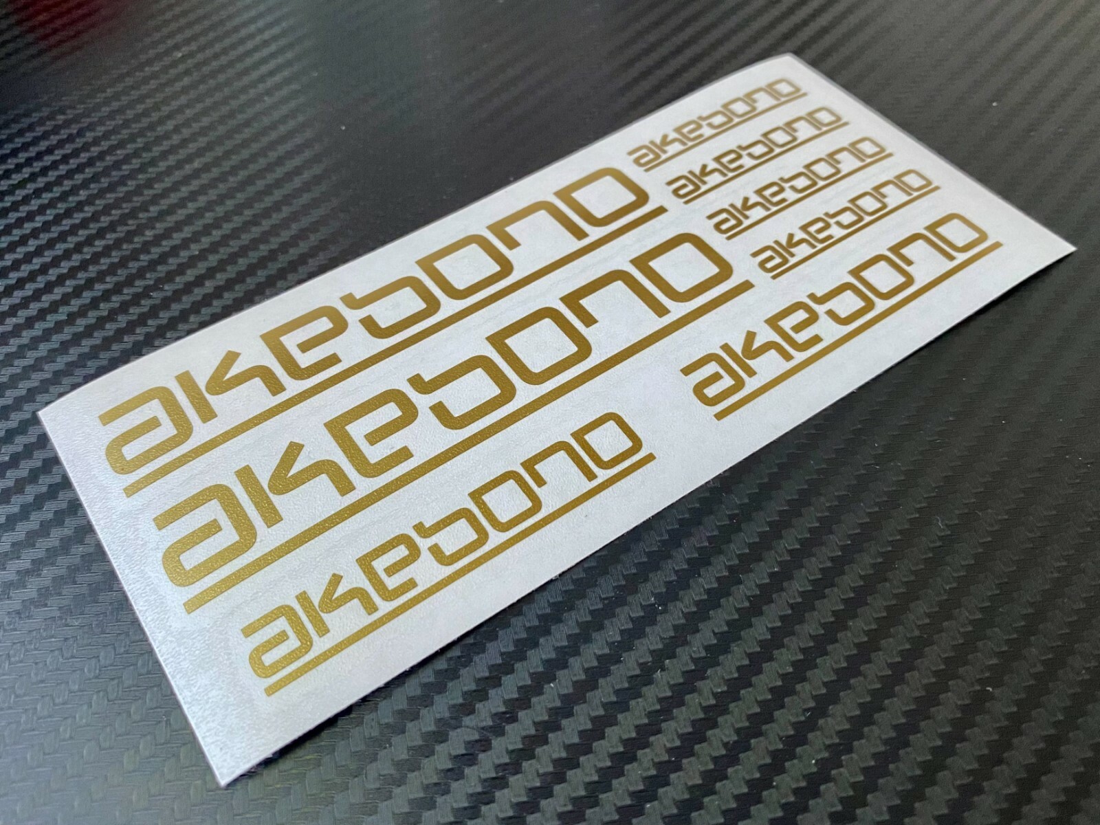 8 AKEBONO Brake Caliper Logo Vinyl Decals Stickers Heat Resistant | eBay