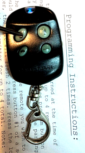 Keyless entry remote transmitter Crime Stopper Crimestopper car starter ...