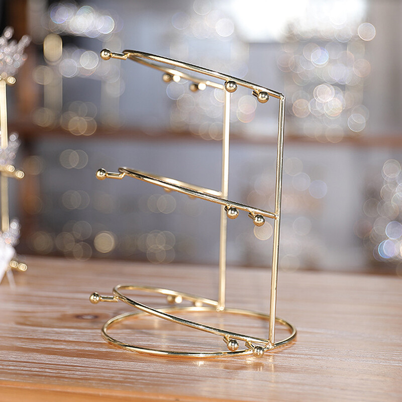 Bride Crown Headband Tiara Support Holder Princess Beads Crown Display ...