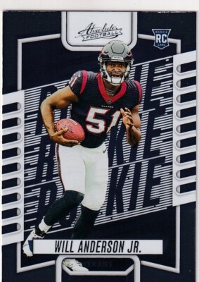 2023 ABSOLUTE RC WILL ANDERSON JR. HOUSTON TEXANS ROOKE FOOTBALL JC ...