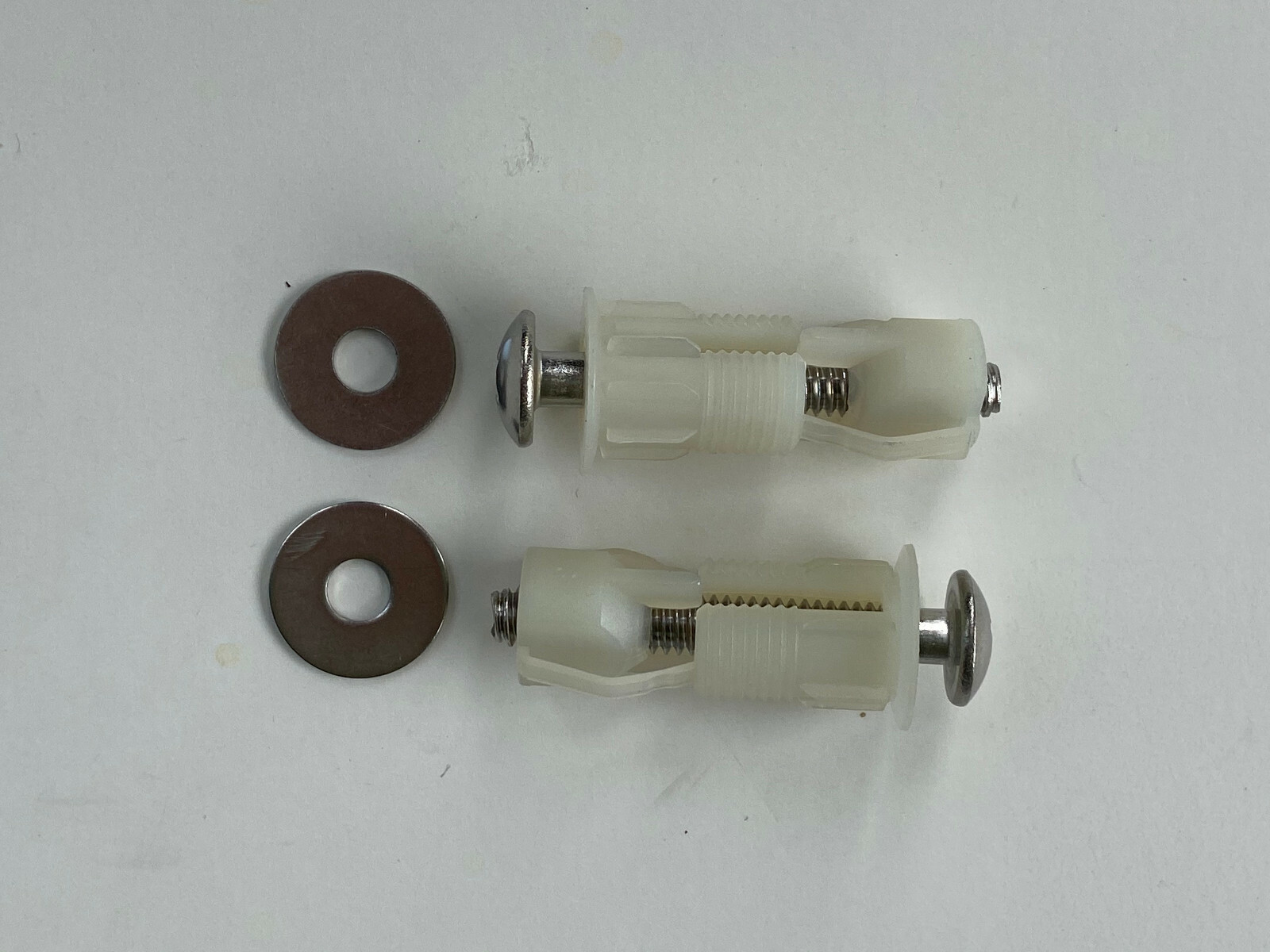 Toilet Seat 1.5 inch Expansion Screws set of 2 includes 2 washers | eBay