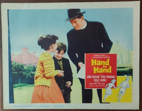 John Gregson Loretta Parry & Philip Needs Hand in hand original Lobby ...