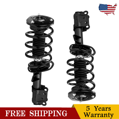 For Ford Fusion FWD 2013-2018 272638 Pair Front Struts w/ Coil Spring ...
