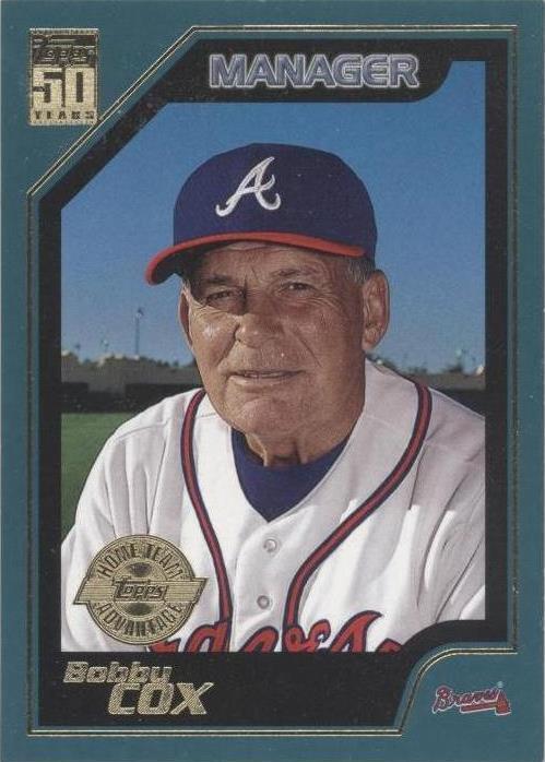 2001 Topps - Bobby Cox #323 Home Team Advantage for sale online | eBay