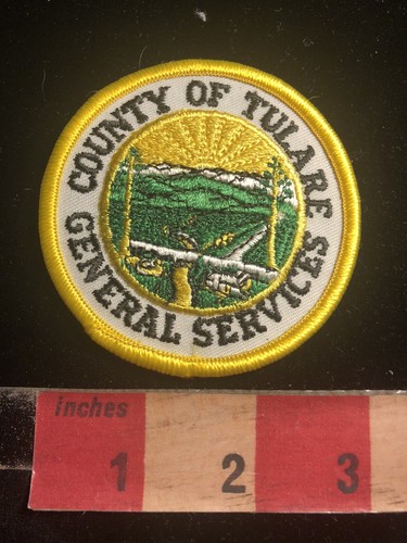 California COUNTY OF TULANE GENERAL SERVICES Patch 91N9 | eBay
