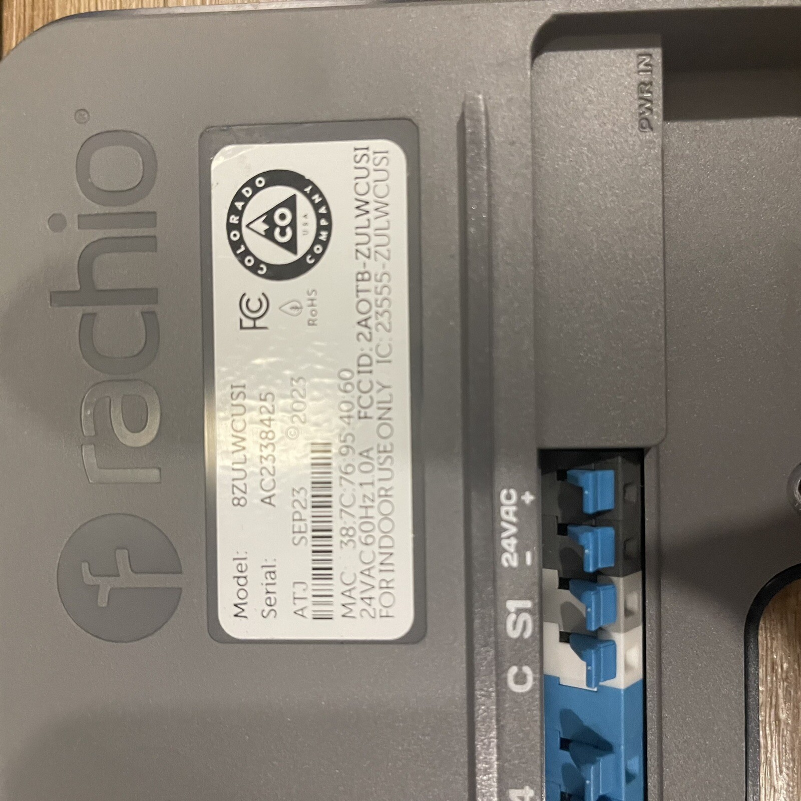 Rachio 3 Gray Black 4 Zones App Control Smart Sprinkler Controller Only ...