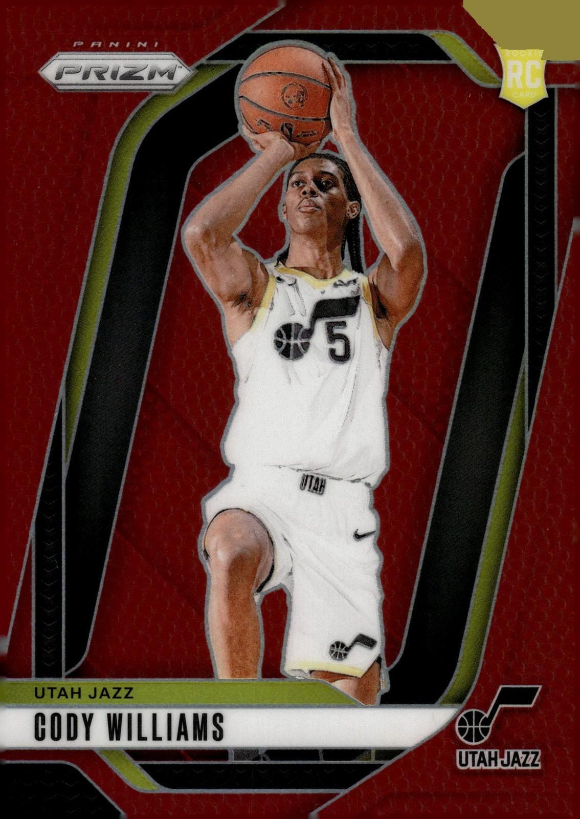 2024-25 Panini Prizm - Cody Williams #232 Basketball Prizm /225 (RC ...